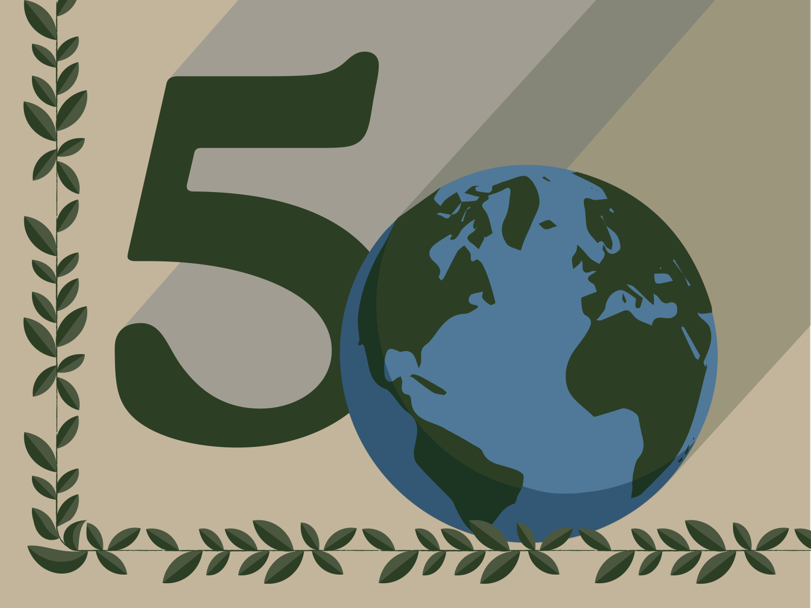 50th Earth Day by Maggie Griffin on Dribbble