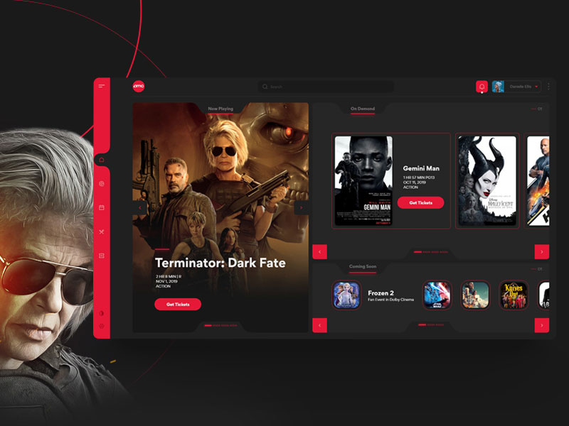 AMC Theatres App Web 🎥 by jesuslab on Dribbble