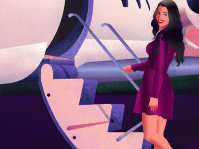 Girl by Volha on Dribbble