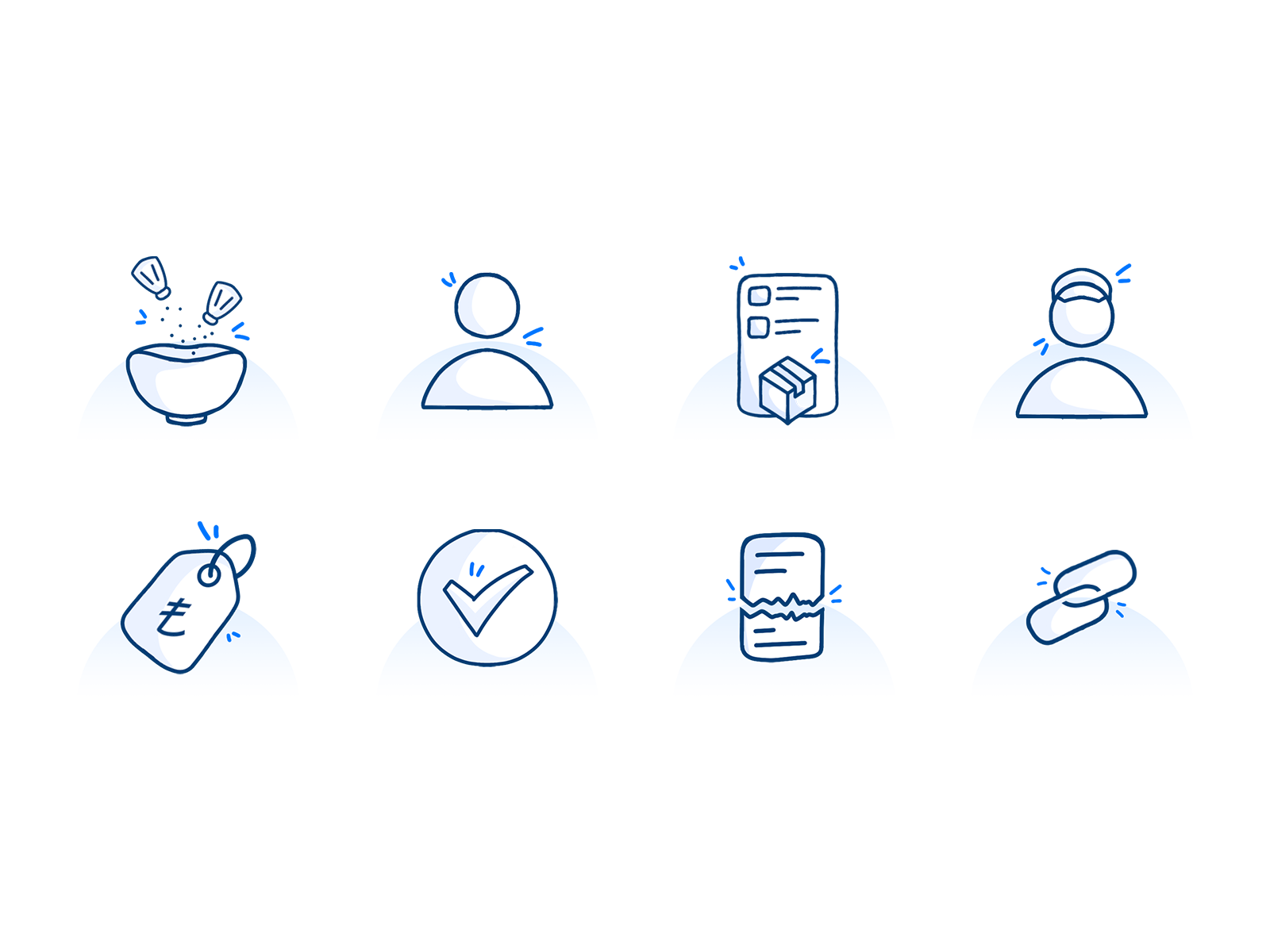 Hand Drawing Icons for Dashboard by Oğuz Yağız Kara on Dribbble