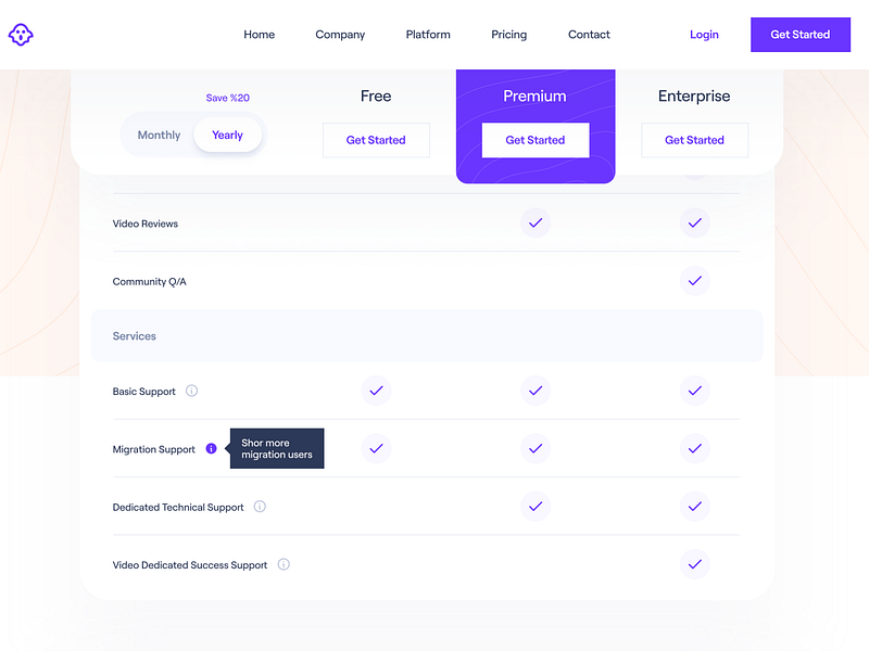 SaaS: Pricing Page by Oğuz Yağız Kara for Flowbase on Dribbble