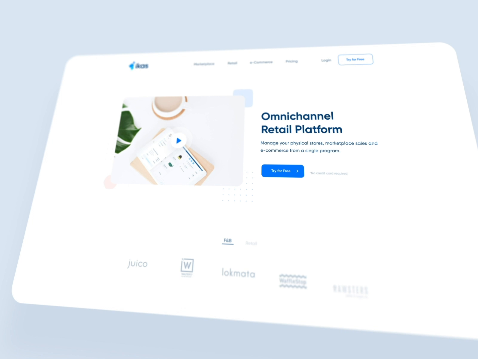 ikas Homepage - UI /UX by Oğuz Yağız Kara on Dribbble