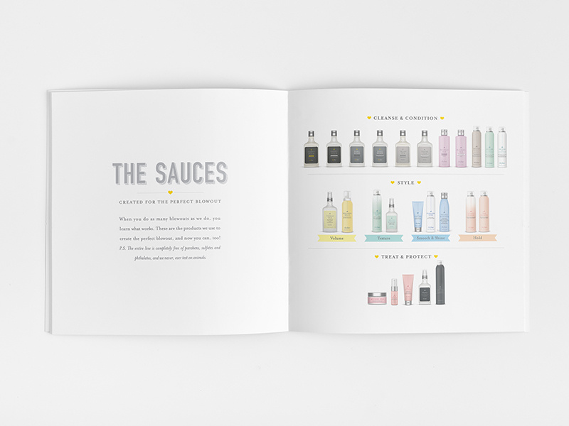 Drybar - Product Book - Sauces by Leo Ventura on Dribbble