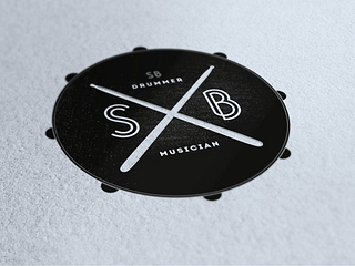 Freelance Drummer logo by Ross A. Whelan on Dribbble