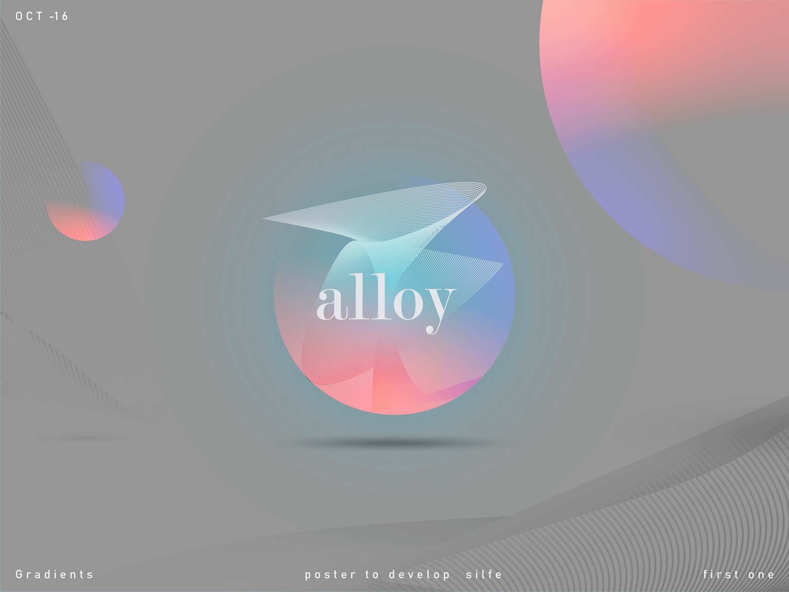 alloy poster by Mohammed Salama on Dribbble