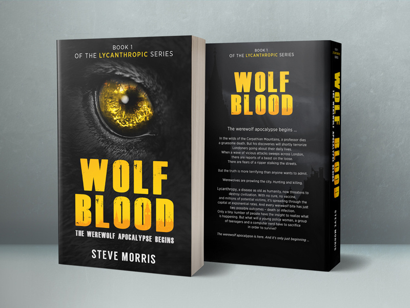 Wolf Blood Book Cover Concept by Fajar Wahyu on Dribbble