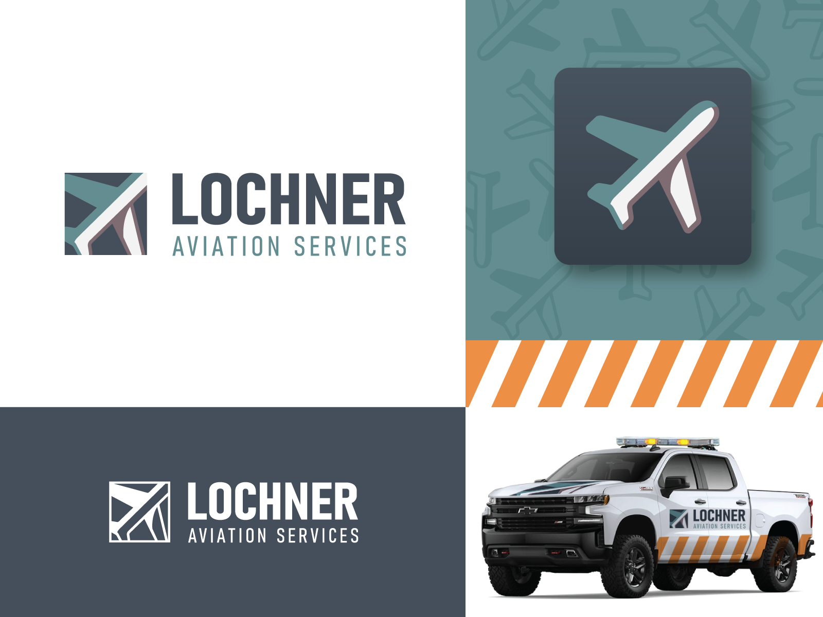 Lochner Aviation Services by Rien Schijffelen on Dribbble