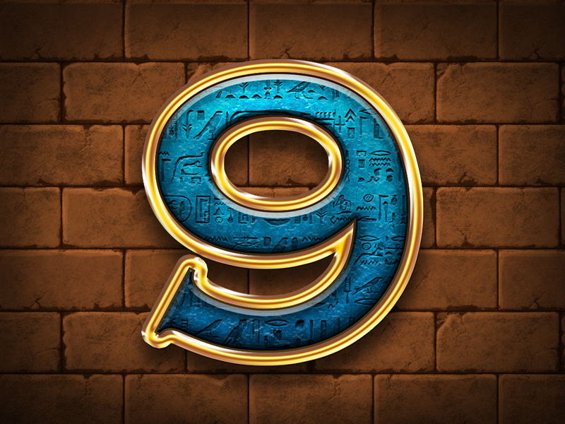 Letter 9 by Ivana Nedić on Dribbble