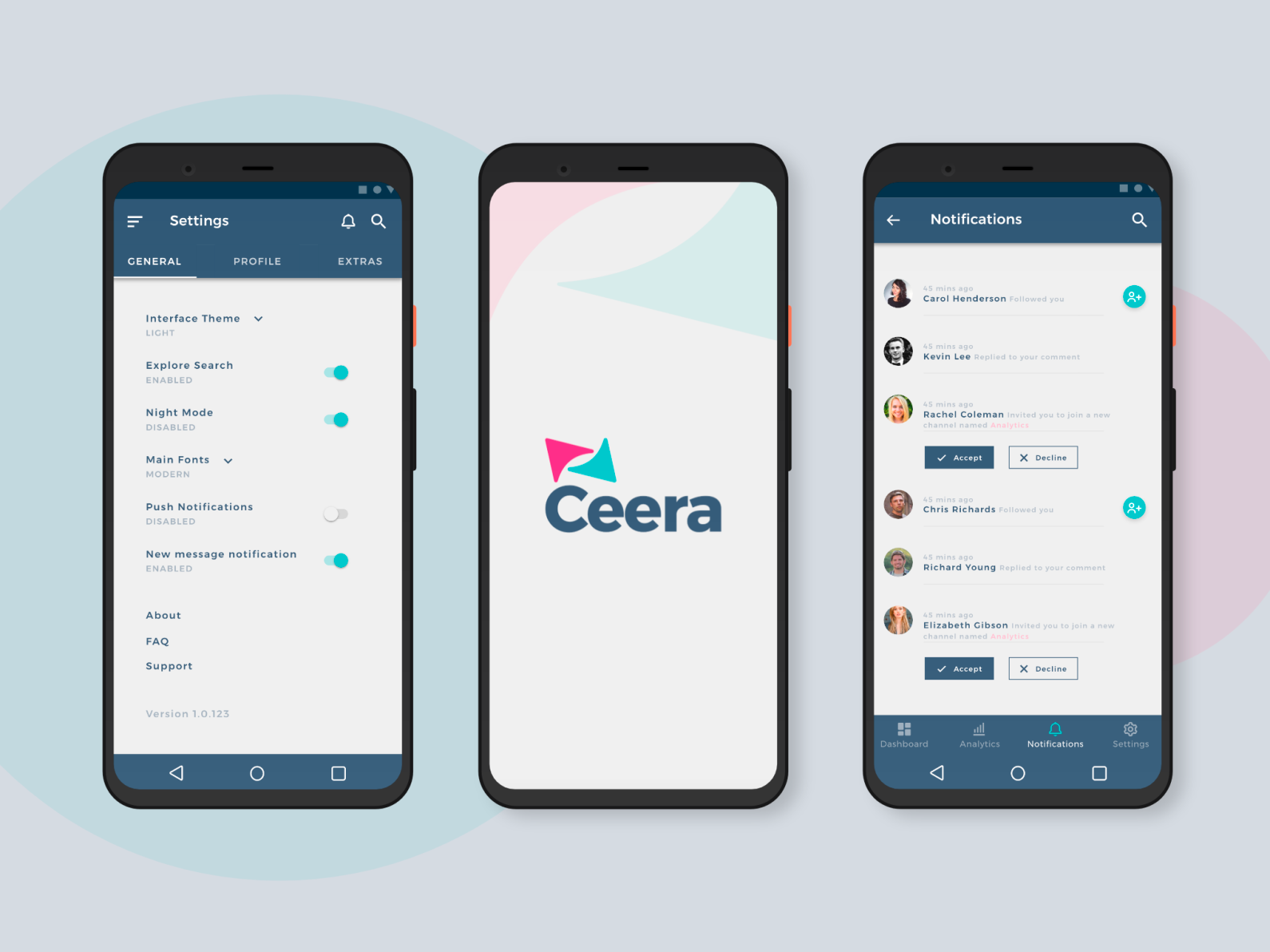 Ceera- Saas app 3 by Hammad Mir on Dribbble