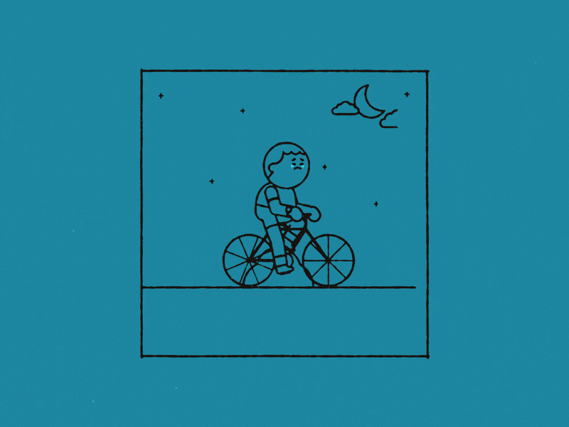 A sad ride by Alberto Pozo on Dribbble