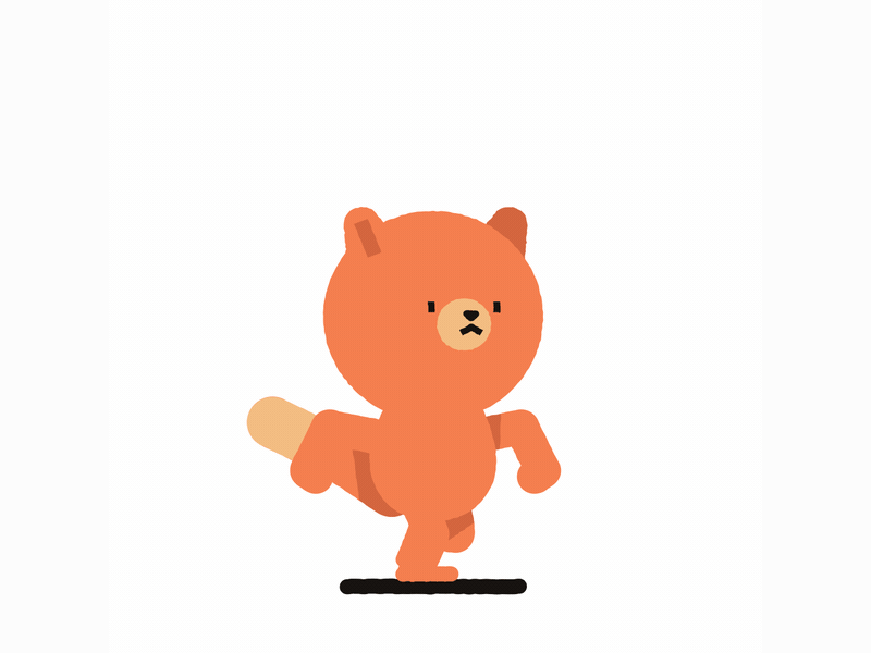 Running Fox by Alberto Pozo on Dribbble