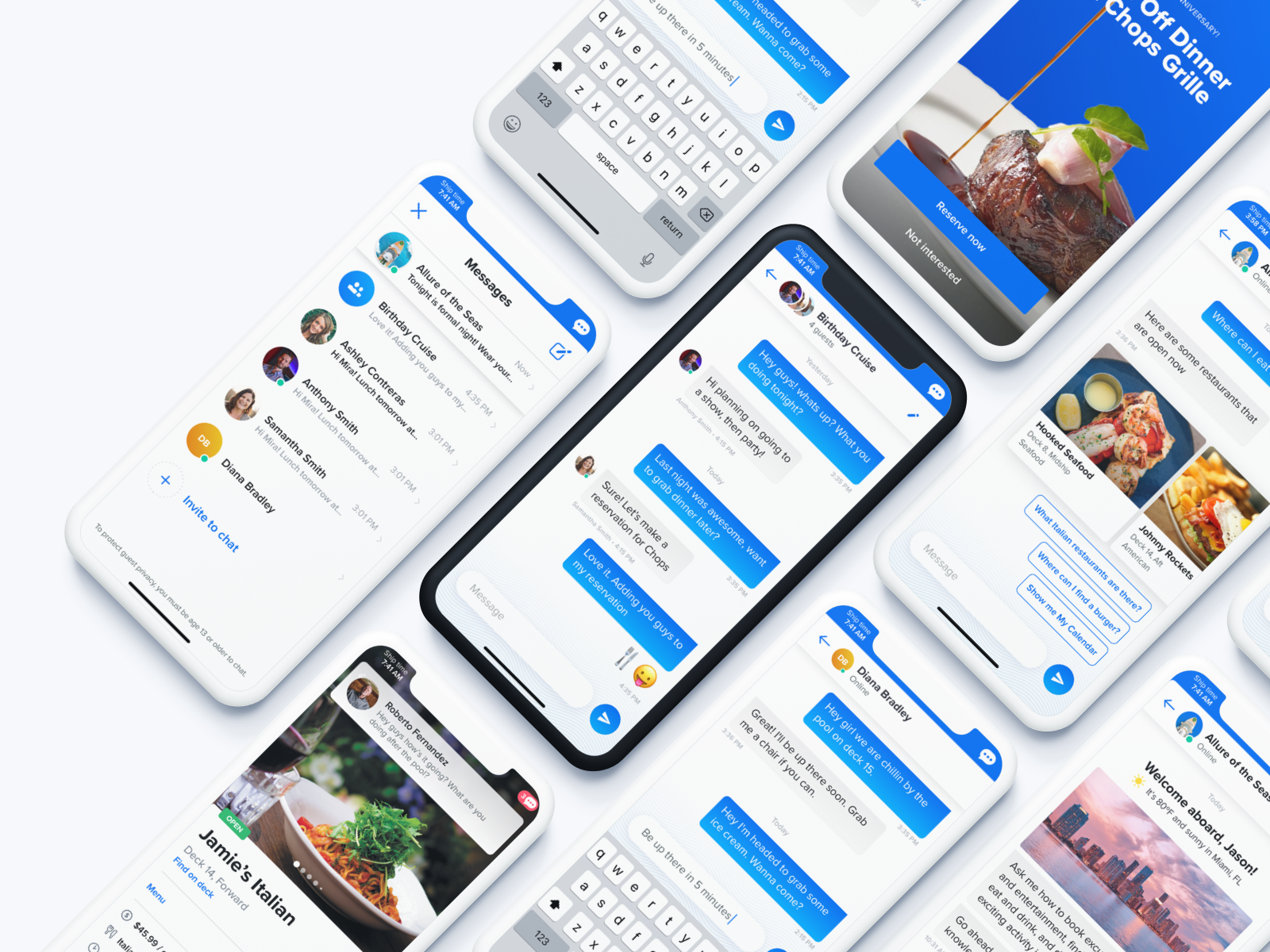 Messaging App UI by Aldo De La Paz on Dribbble