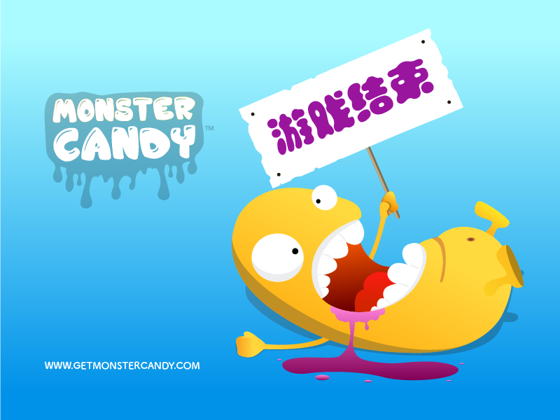 Monster Candy Game - Game Over by Monster Candy on Dribbble