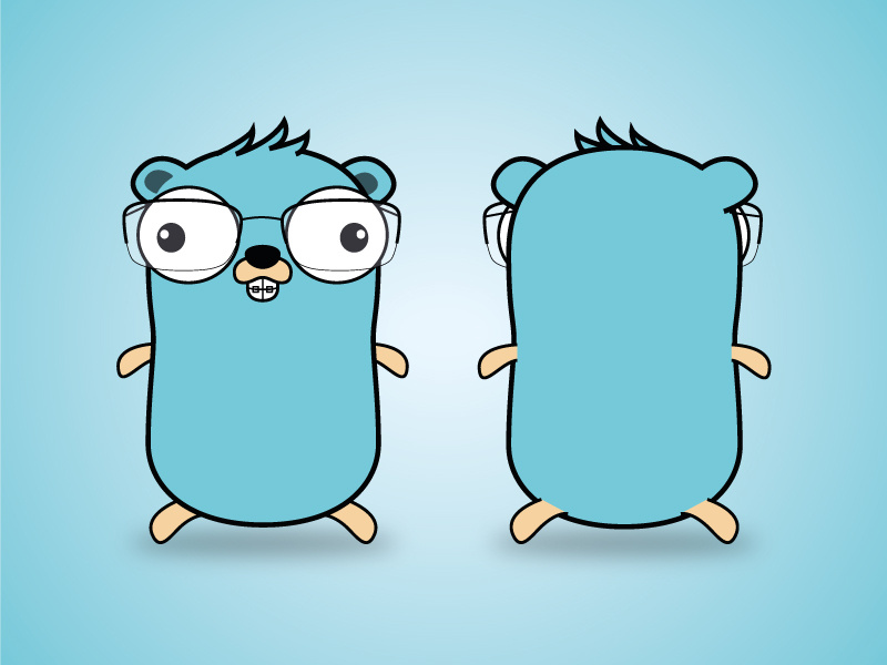Golang - Original by Christopher Fortunato on Dribbble
