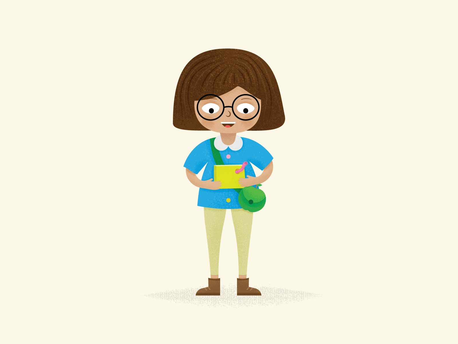Penelope's Book Adventure by Kassy on Dribbble
