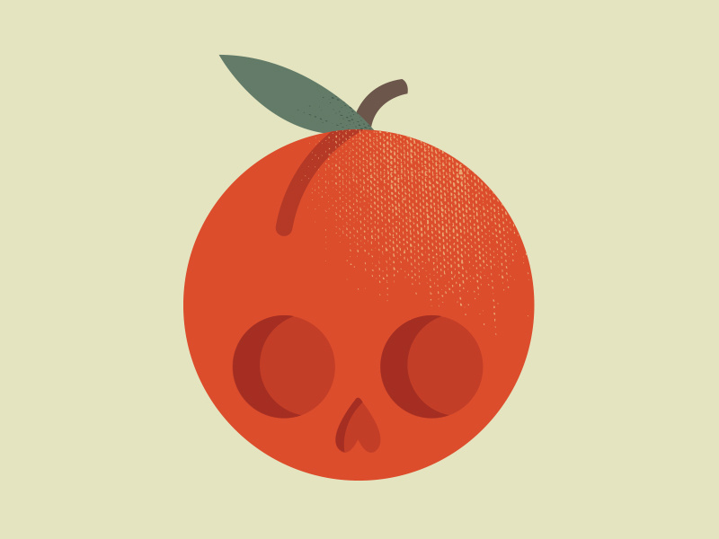 Evil Peach by Erin Bakara on Dribbble
