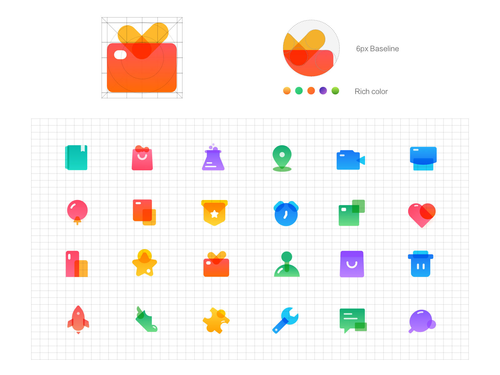 Mi App Store Icon Design by 小橙zhi on Dribbble