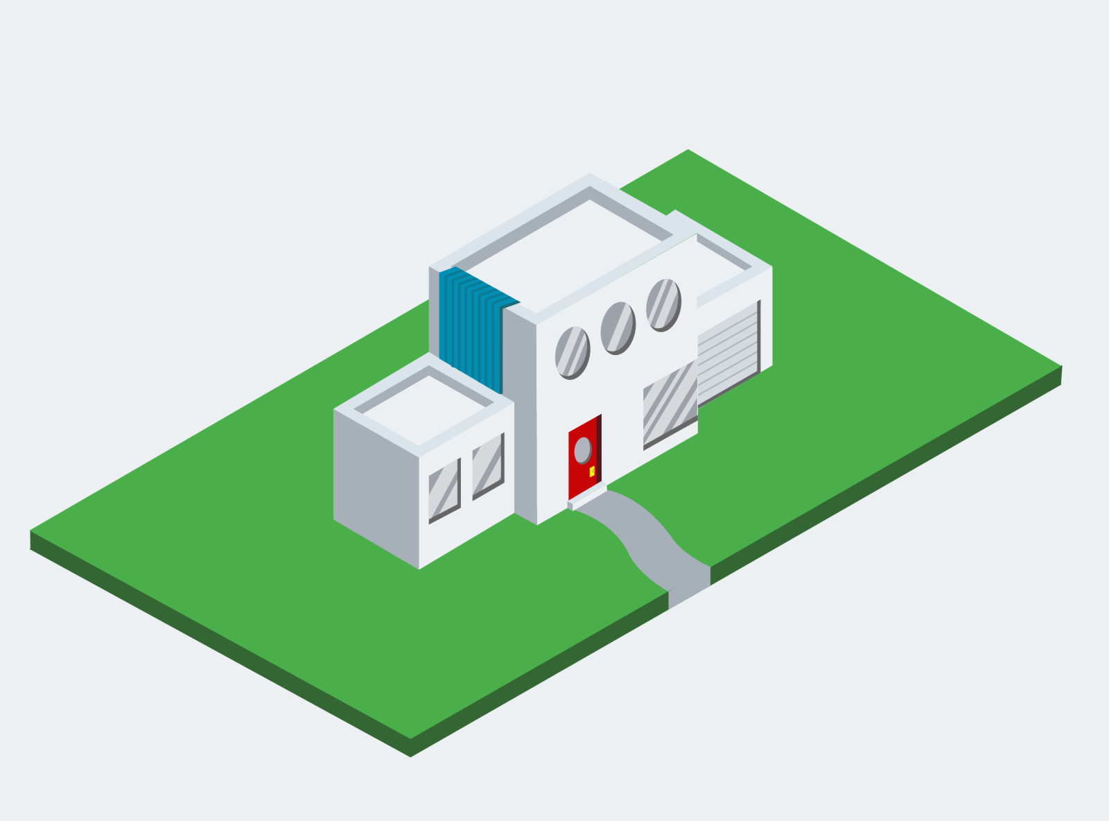 Powerpuff House by Rafiqunnabi on Dribbble