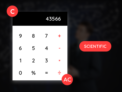 Normal Calculator by bharathikannan on Dribbble