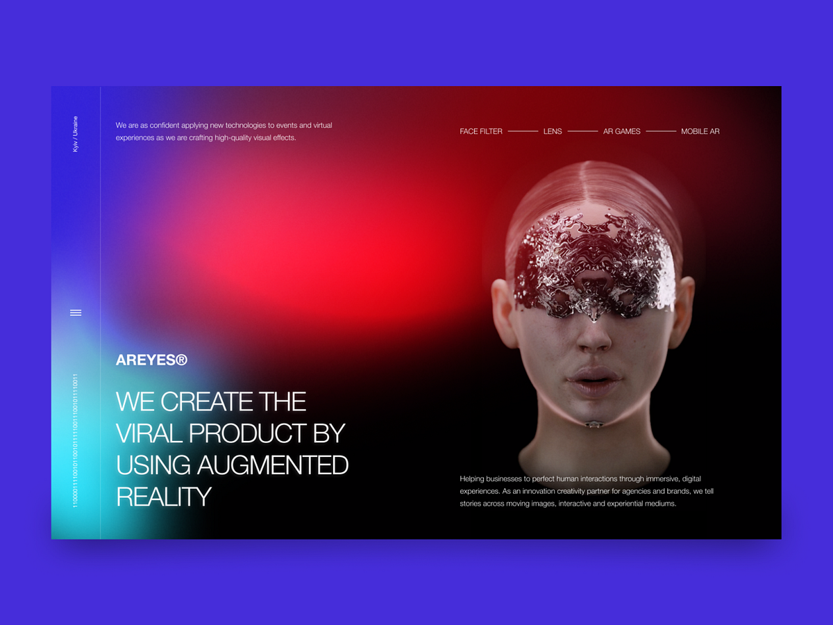 AR studio - design concept by Anatolii Shovkovyi for hot büro on Dribbble