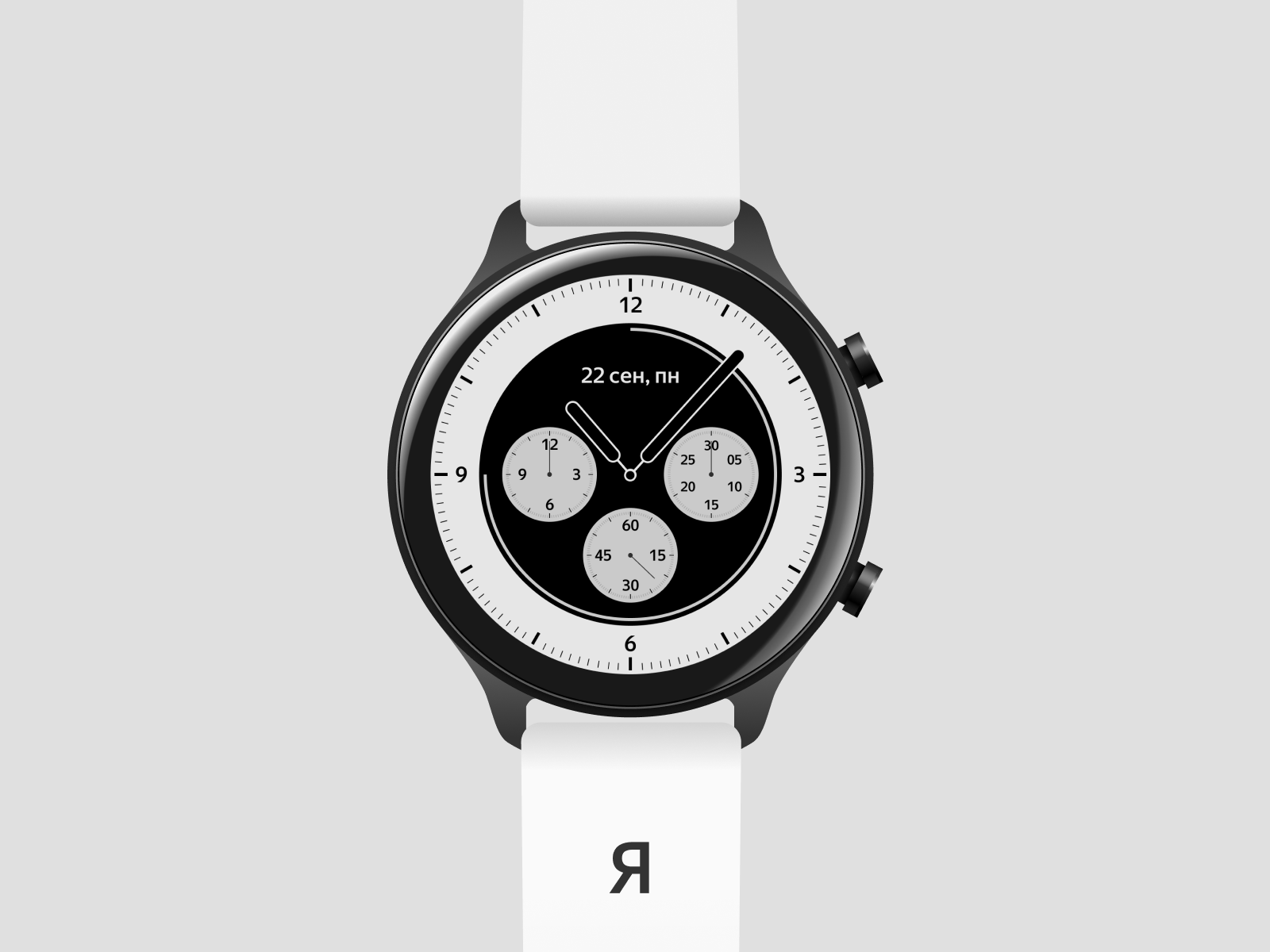 Yandex Watch Face by Artem Kazmin on Dribbble