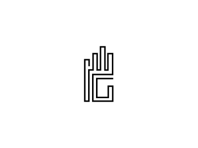 G+Hand+Building by Tanmay | Logo Designer & Icon Designer on Dribbble