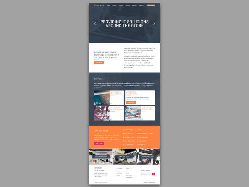 rckr Software Website by Eddie Valenzuela on Dribbble