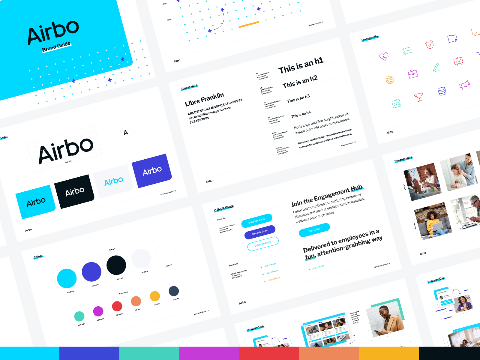 Airbo Brand Guide by FINAO® Agency on Dribbble