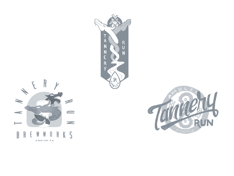 Tannery Run Logo Exploration by Mike Meulstee on Dribbble