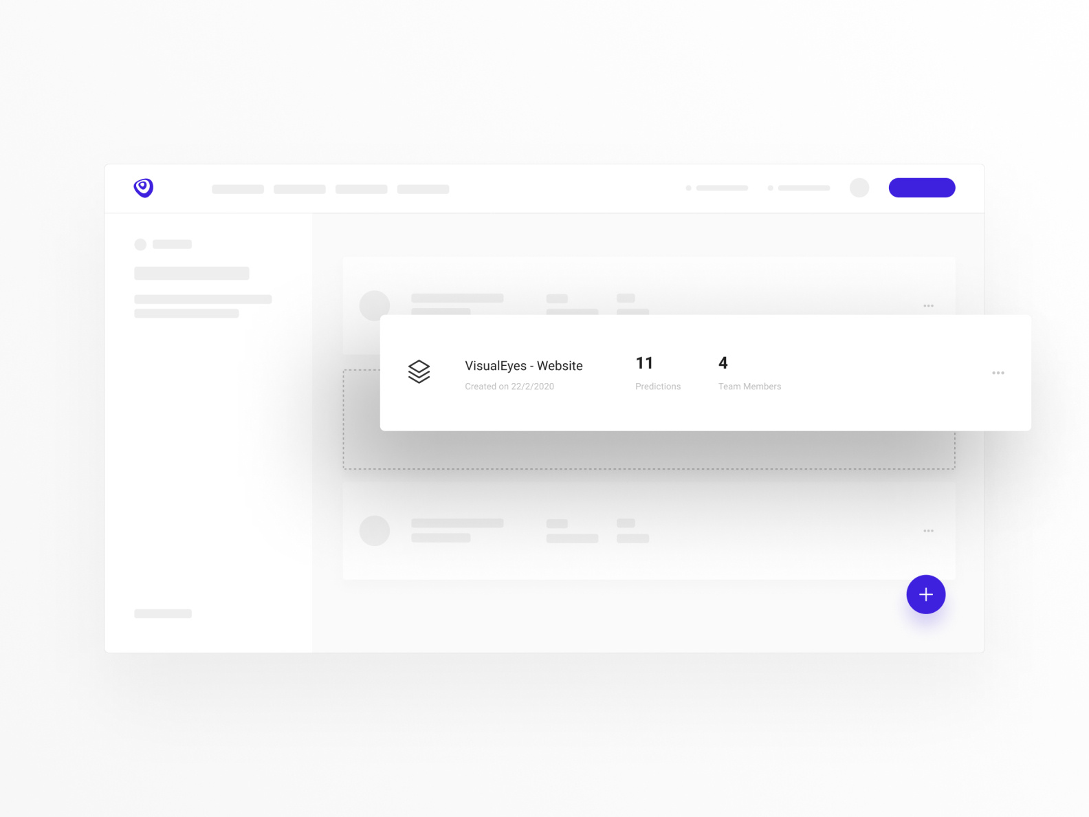 VisualEyes - Find my project by Jim Raptis for VisualEyes on Dribbble