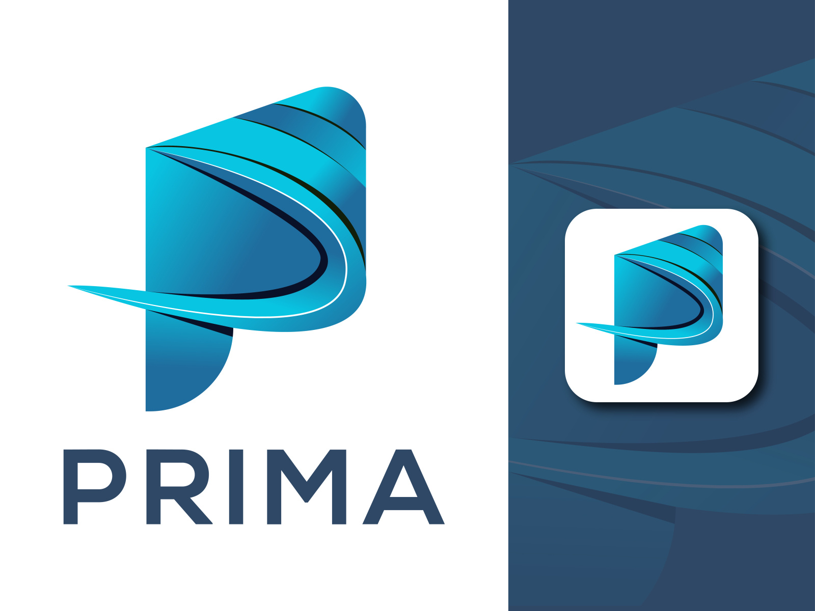 PRIMA LOGO by Salim Ahmed on Dribbble
