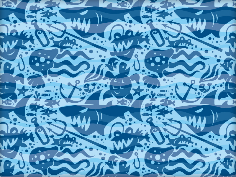Deep Six By Von Glitschka On Dribbble