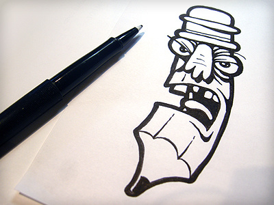 Shut Up and Draw! by Von Glitschka on Dribbble
