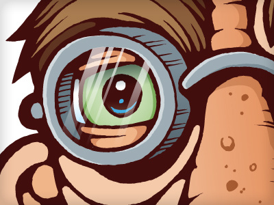 Geezer Progress by Von Glitschka on Dribbble