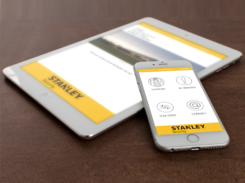 Stanley Security App by NCW Ltd. on Dribbble