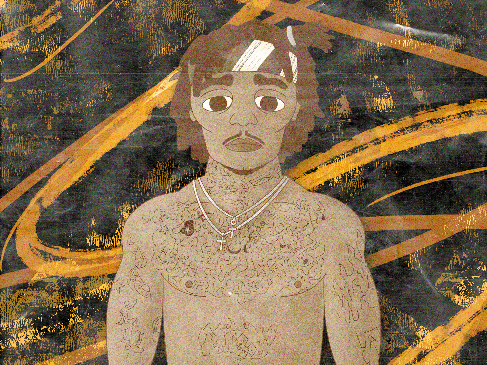 JID Illustration by Matt Jones – Jones Studio on Dribbble