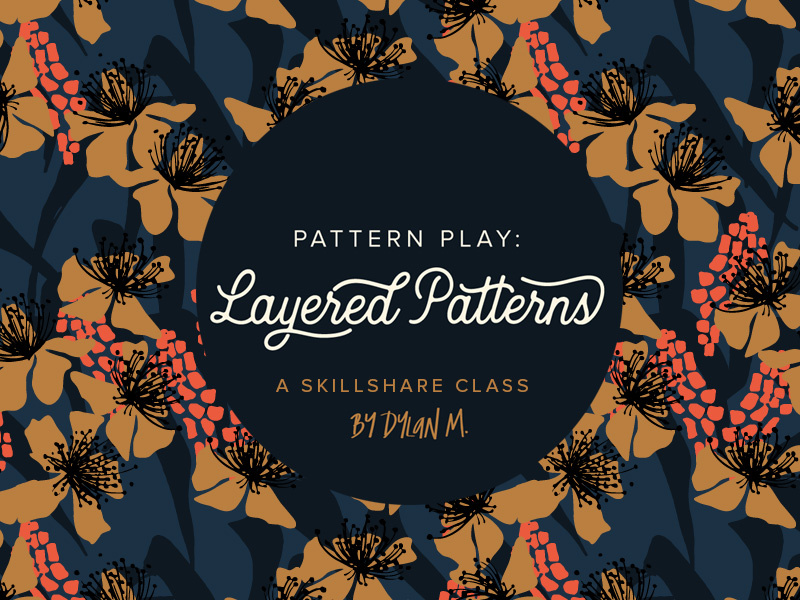 Pattern Play: Layered Patterns by Dylan Mierzwinski on Dribbble