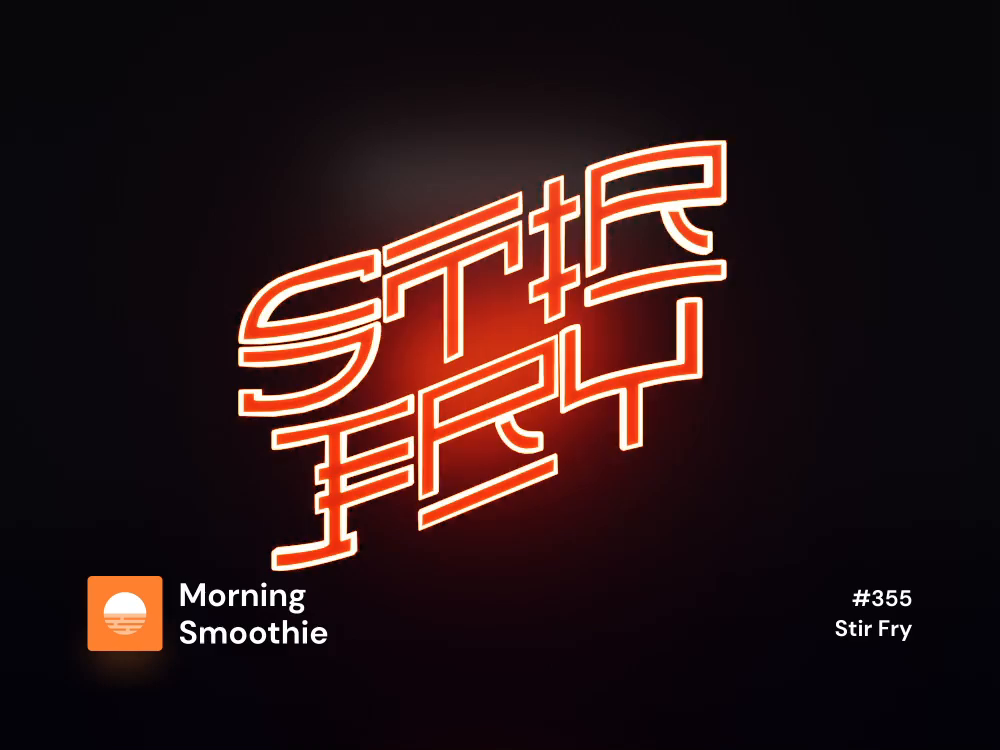 Stir Fry by Reijo on Dribbble
