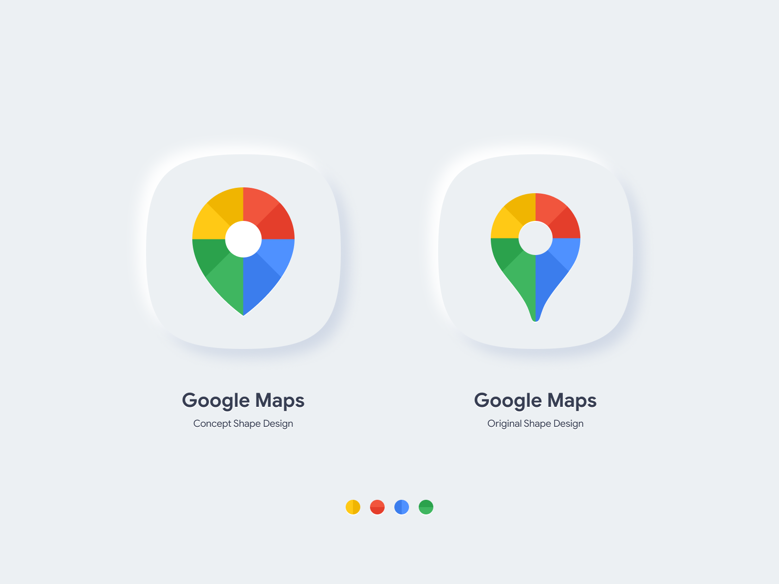 Google Maps - Icon concept 2.0 by Arabi Ishaque | dsgn.arabi on Dribbble