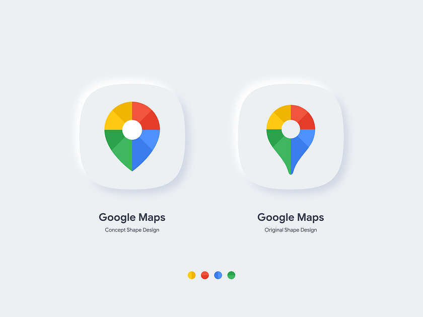 Google Maps - Icon concept 2.0 by Arabi Ishaque | dsgn.arabi on Dribbble