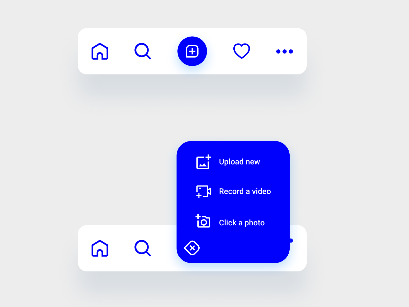 Mobile App Navigation Bar Exploration 1 By Vijay Gupta On Dribbble