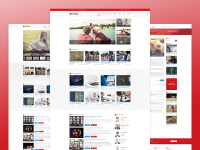 eTube - HTML5 Video Blog/ Magazine / Entertainment Site Template by ...
