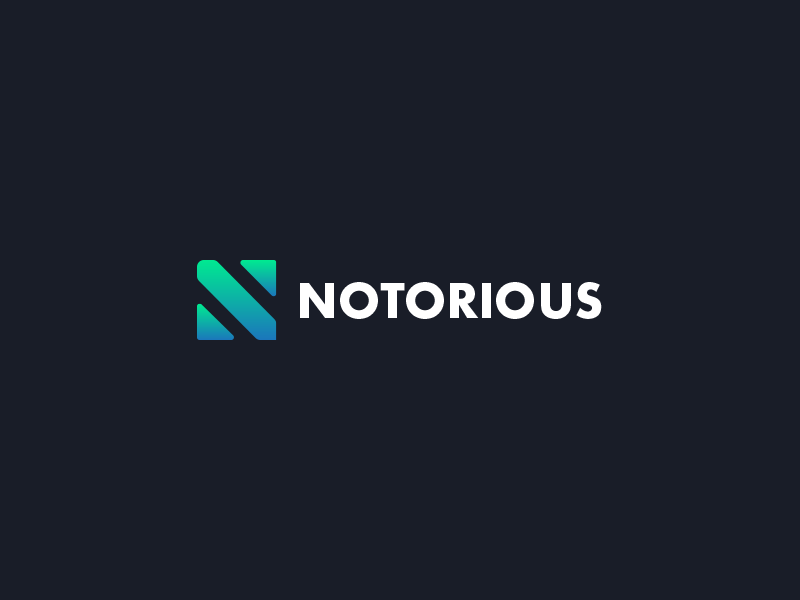 Notorious Branding Logo by Jay White on Dribbble