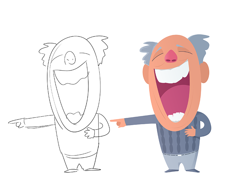 A Motion Graphics character.. by mohammed elshazly on Dribbble