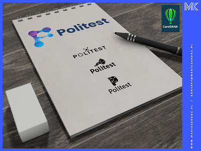 Politest - logo by Creating Vision Mariusz Kunc on Dribbble