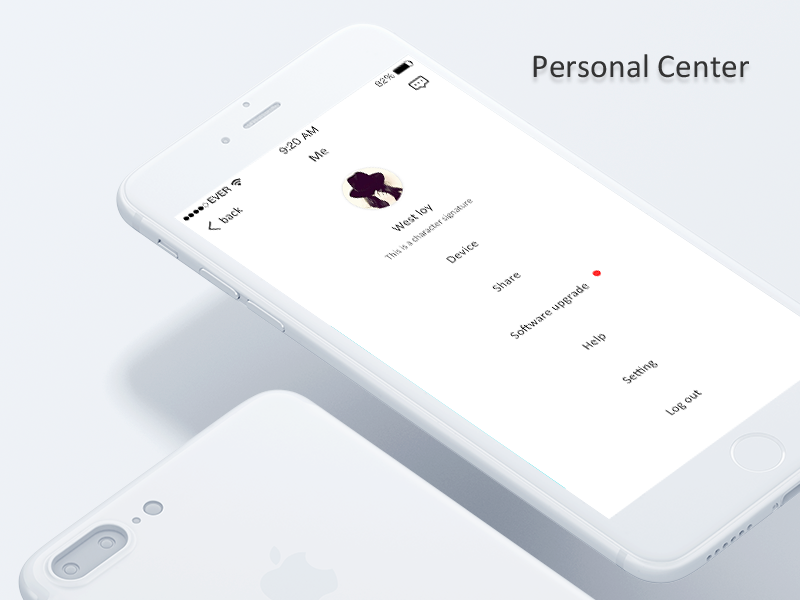 Browse thousands of Personal Center images for design inspiration ...