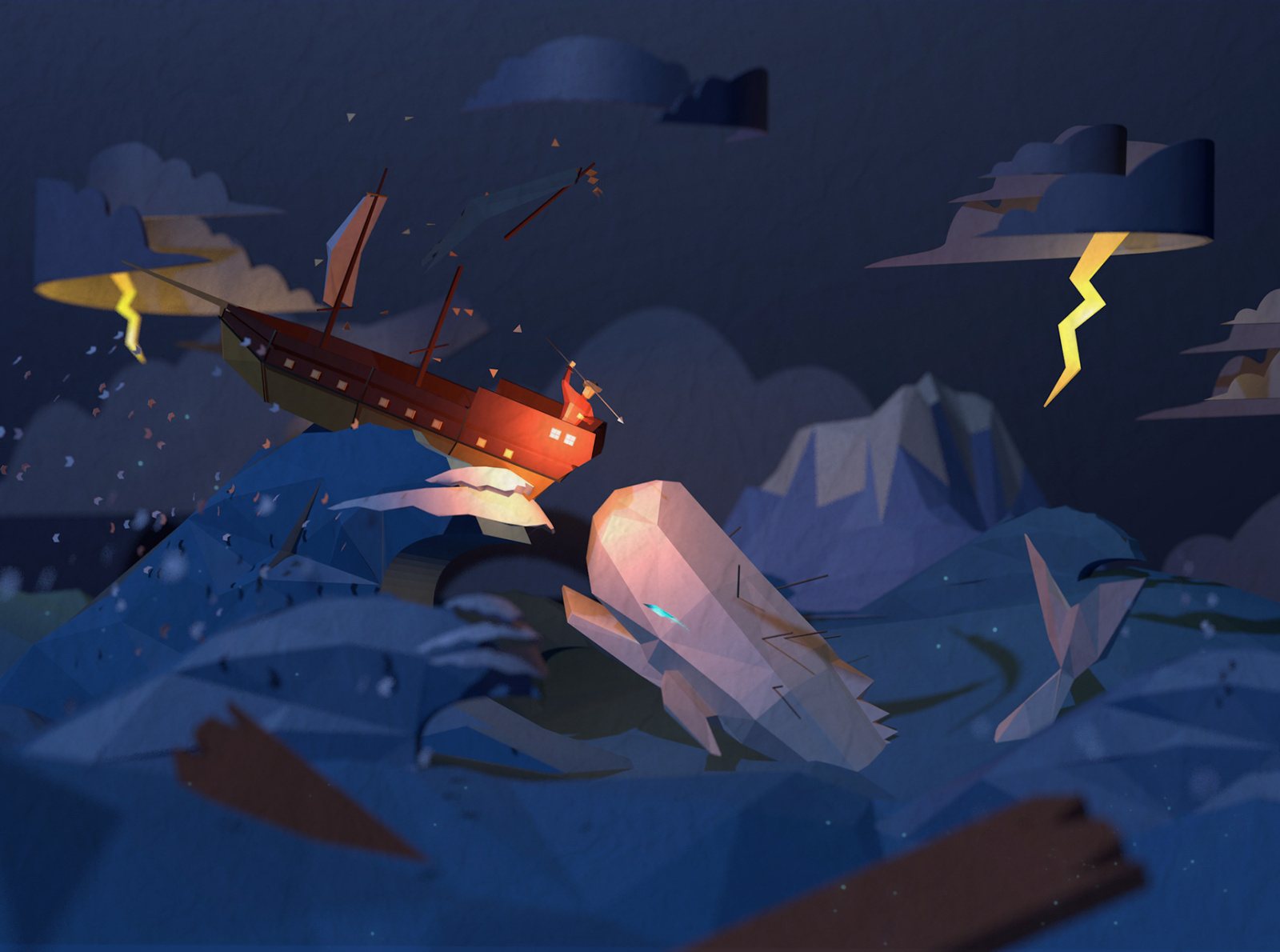 MOBY DICk by junjun on Dribbble