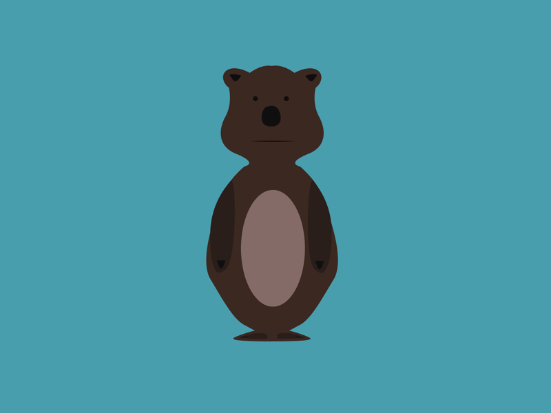 Hello Bear by ZZZ on Dribbble