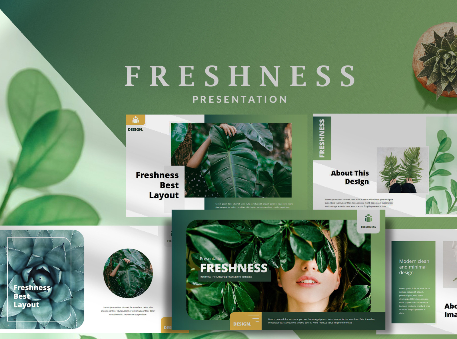 Freshness Modern - Powerpoint by Putra Khan on Dribbble