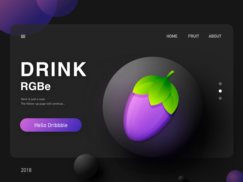 UI Rgbe by Bobson on Dribbble
